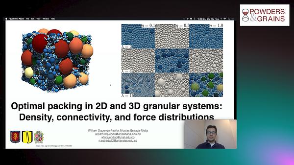 Underline | Optimal packing in 2D and 3D granular systems: density ...
