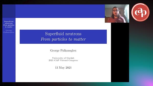 Superfluid neutrons: from particles to matter | Underline