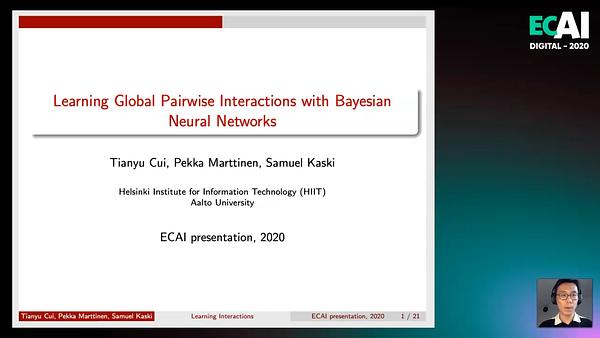 Learning Global Pairwise Interactions With Bayesian Neural Networks Underline