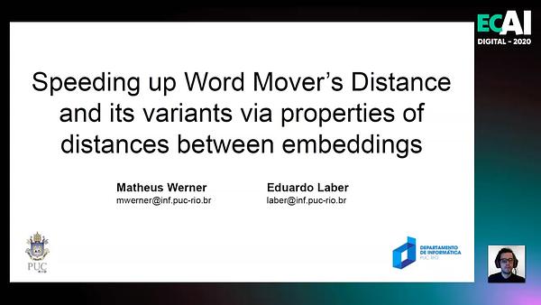 Underline | Speeding up Word Mover’s Distance and its variants via ...