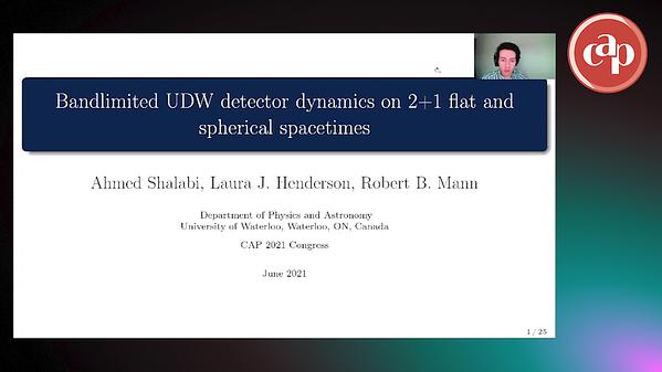 Bandlimited UDW detector dynamics on 2+1 flat and spherical spacetimes | Underline