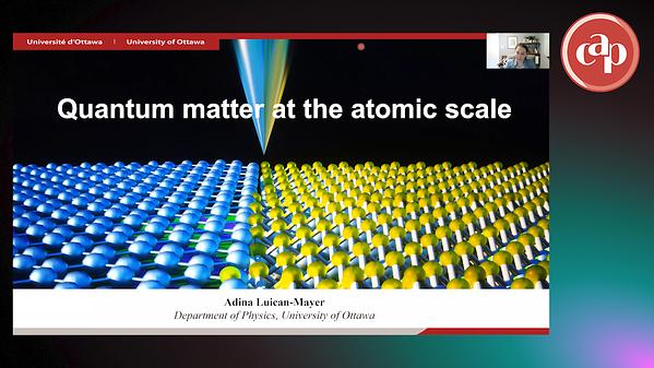 Underline | Quantum materials at the atomic scale