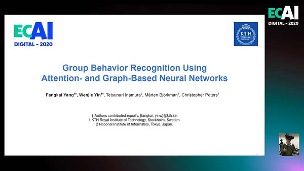 Underline Group Behavior Recognition Using Attention And Graph Based Neural Networks
