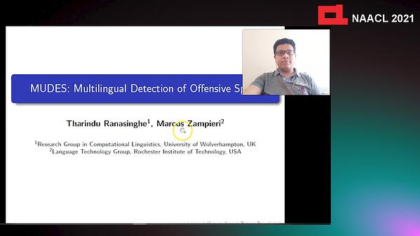 Underline | MUDES: Multilingual Detection of Offensive Spans Underline | MUDES: Multilingual Detection of Offensive Spans