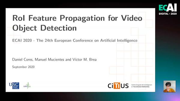 Underline | RoI Feature Propagation for Video Object Detection