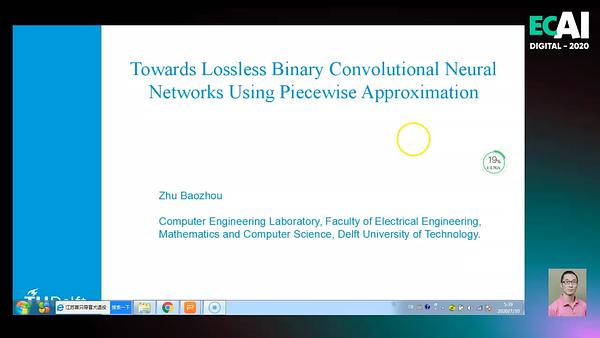 Underline Towards Lossless Binary Convolutional Neural Networks Using Piecewise Approximation