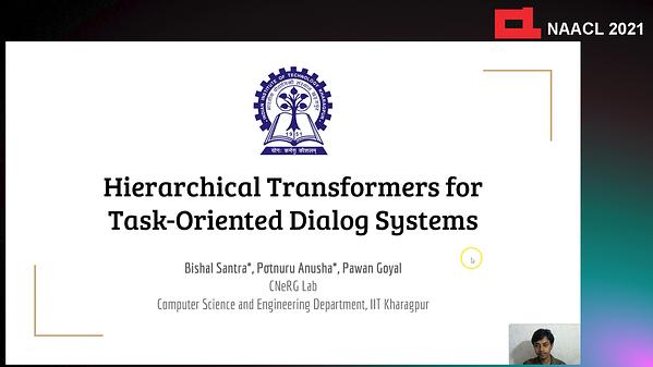 Underline | Hierarchical Transformer for Task Oriented Dialog Systems Underline | Hierarchical Transformer for Task Oriented Dialog Systems