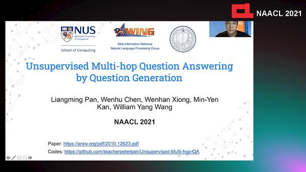 Underline | Unsupervised Multi-hop Question Answering by Question ... Underline | Unsupervised Multi-hop Question Answering by Question ...