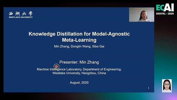 Knowledge Distillation for Model-Agnostic Meta-Learning | Underline