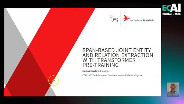Underline Span Based Joint Entity And Relation Extraction With Transformer Pre Training 