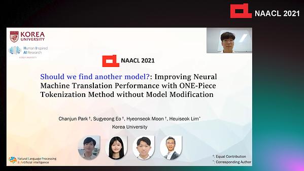 Underline | Should we find another model?: Improving Neural Machine Translation Performance with ...