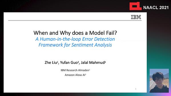 When and Why a Model Fails? A Human-in-the-loop Error Detection ...