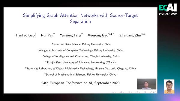 Simplifying Graph Attention Networks with Source-Target Separation ...