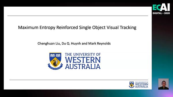 Maximum Entropy Reinforced Single Object Visual Tracking | Underline