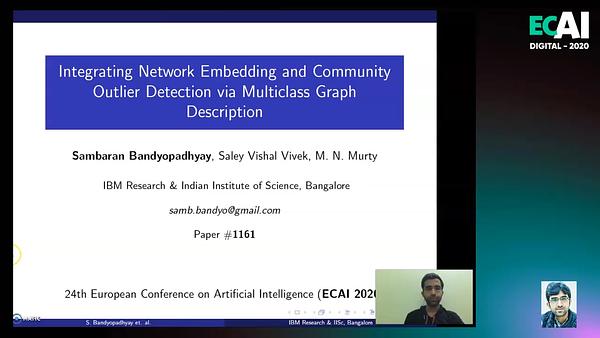 Underline | Integrating Network Embedding and Community Outlier Detection via Multiclass Graph ...