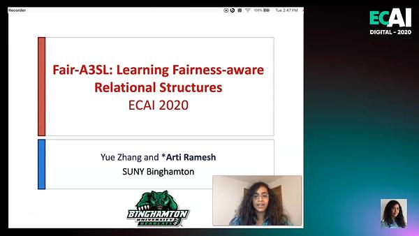 Underline | Learning Fairness-aware Relational Structures