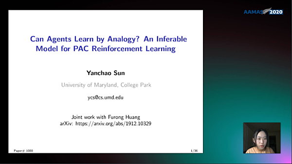 Underline | Can Agents Learn by Analogy? An Inferable Model for PAC Reinforcement Learning