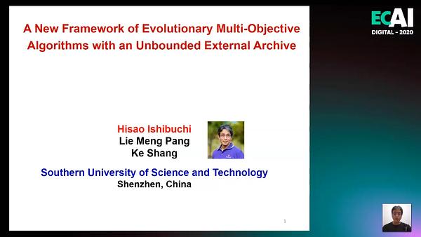 Underline A New Framework Of Evolutionary Multi Objective Algorithms With An Unbounded