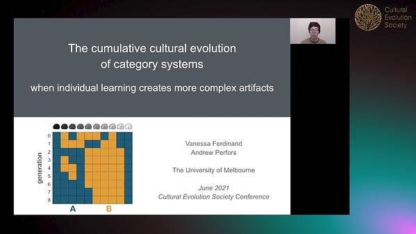 The cumulative cultural evolution of category systems: when individual ...
