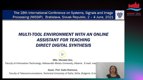Multi-tool environment with an online assistant for teaching Direct Digital Synthesis | Underline