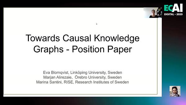Underline | Towards Causal Knowledge Graphs - Position Paper