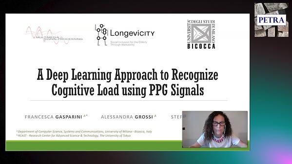 Underline A Deep Learning Approach To Recognize Cognitive Load Using Ppg Signals Dl Acm