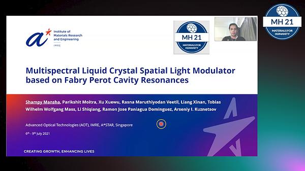 Multispectral Liquid Crystal Spatial Light Modulator based on Fabry ...