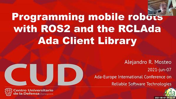 Underline | Programming mobile robots with ROS2 and the RCLAda Ada Client Library