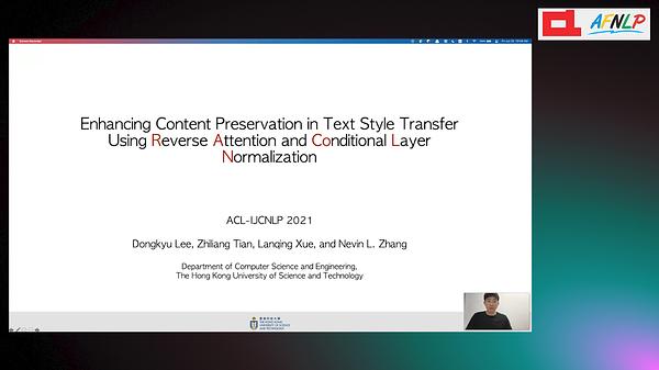 Enhancing Content Preservation in Text Style Transfer Using Reverse ...