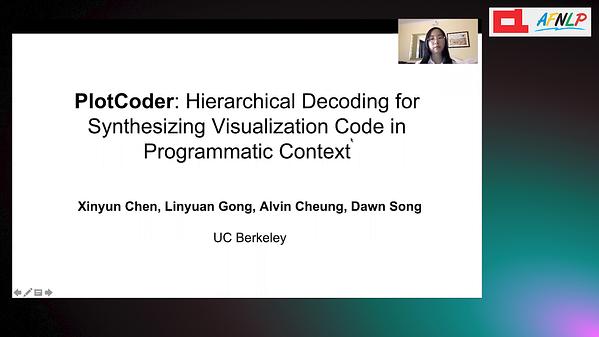 Underline Plotcoder Hierarchical Decoding For Synthesizing Visualization Code In Programmatic