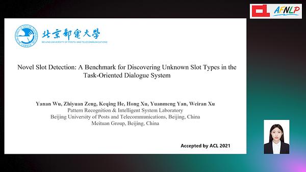 Novel Slot Detection: A Benchmark for Discovering Unknown Slot Types in ...