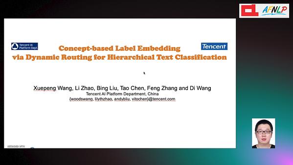 Underline Concept Based Label Embedding Via Dynamic Routing For Hierarchical Text Classification