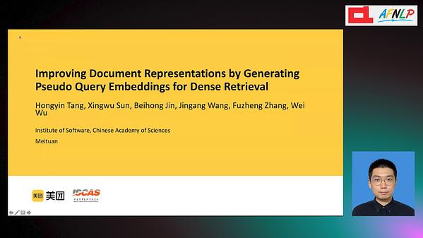 Underline | Improving Document Representations by Generating Pseudo ... Underline | Improving Document Representations by Generating Pseudo ...