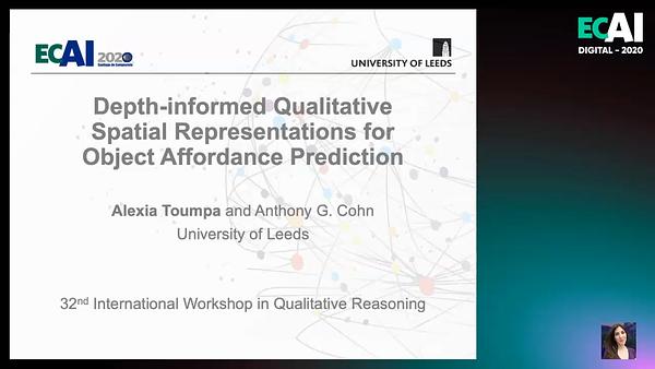 Underline | Depth-informed Qualitative Spatial Representations for Object Affordance Prediction