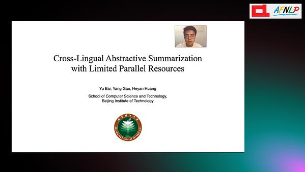 Underline Cross Lingual Abstractive Summarization With Limited