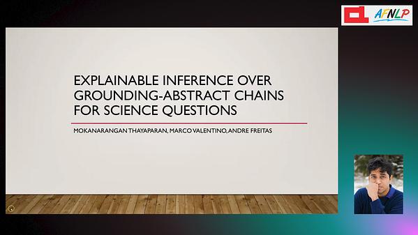 Underline | Explainable Inference Over Grounding-Abstract Chains for Science Questions