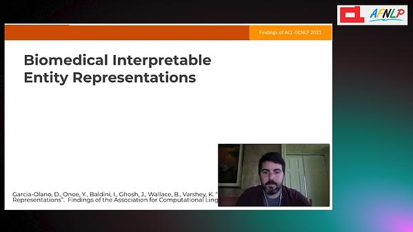 Underline | Biomedical Interpretable Entity Representations Underline | Biomedical Interpretable Entity Representations
