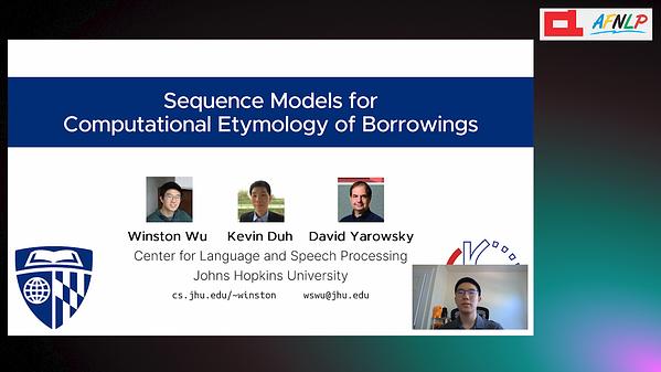 Underline | Sequence Models for Computational Etymology of Borrowings