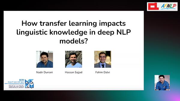 Underline | How transfer learning impacts linguistic knowledge in deep NLP models?
