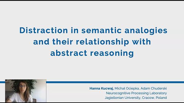 Underline | Distraction in Semantic Analogies and Their Relationship ...