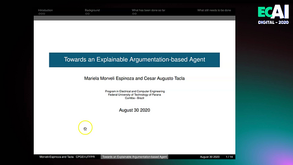 Underline | Towards an Explainable Argumentation-based Agent