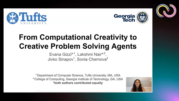 From Computational Creativity to Creative Problem Solving Agents | Underline