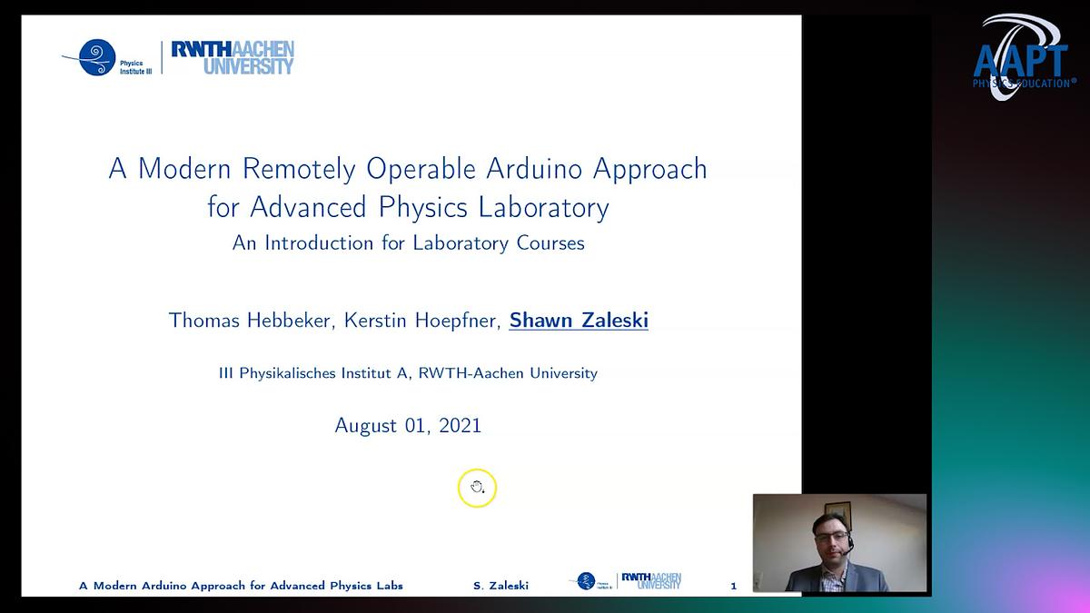 Underline A Modern Remotely Operable Arduino Approach For Advanced Physics Laboratory