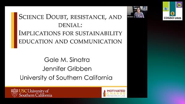 Underline | Science doubt, resistance, and denial: Implications for ...