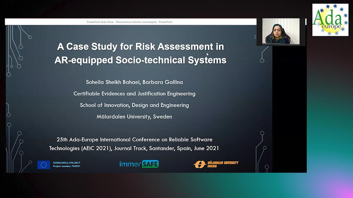 Underline | A case study for risk assessment in AR-equipped socio-technical systems