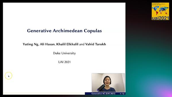 Generative Archimedean Copulas | Underline