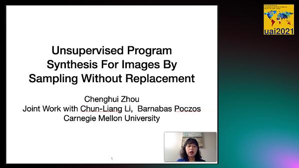 Underline | Unsupervised Program Synthesis for Images By Sampling Without Replacement