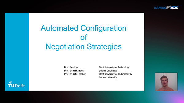 Automated Configuration of Negotiation Strategies | Underline