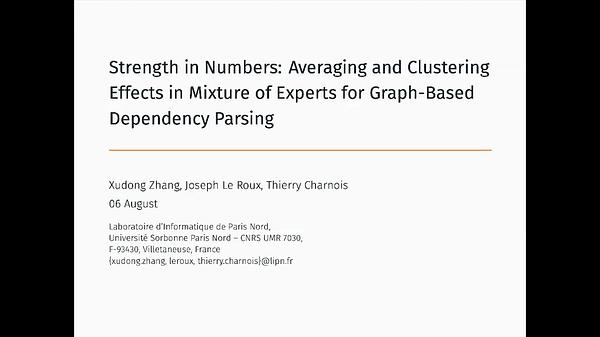 Underline | Strength in Numbers: Averaging and Clustering Effects in Mixture of Experts for ...