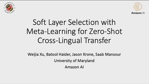 Underline | Soft Layer Selection with Meta-Learning for Zero-Shot Cross ... Underline | Soft Layer Selection with Meta-Learning for Zero-Shot Cross ...